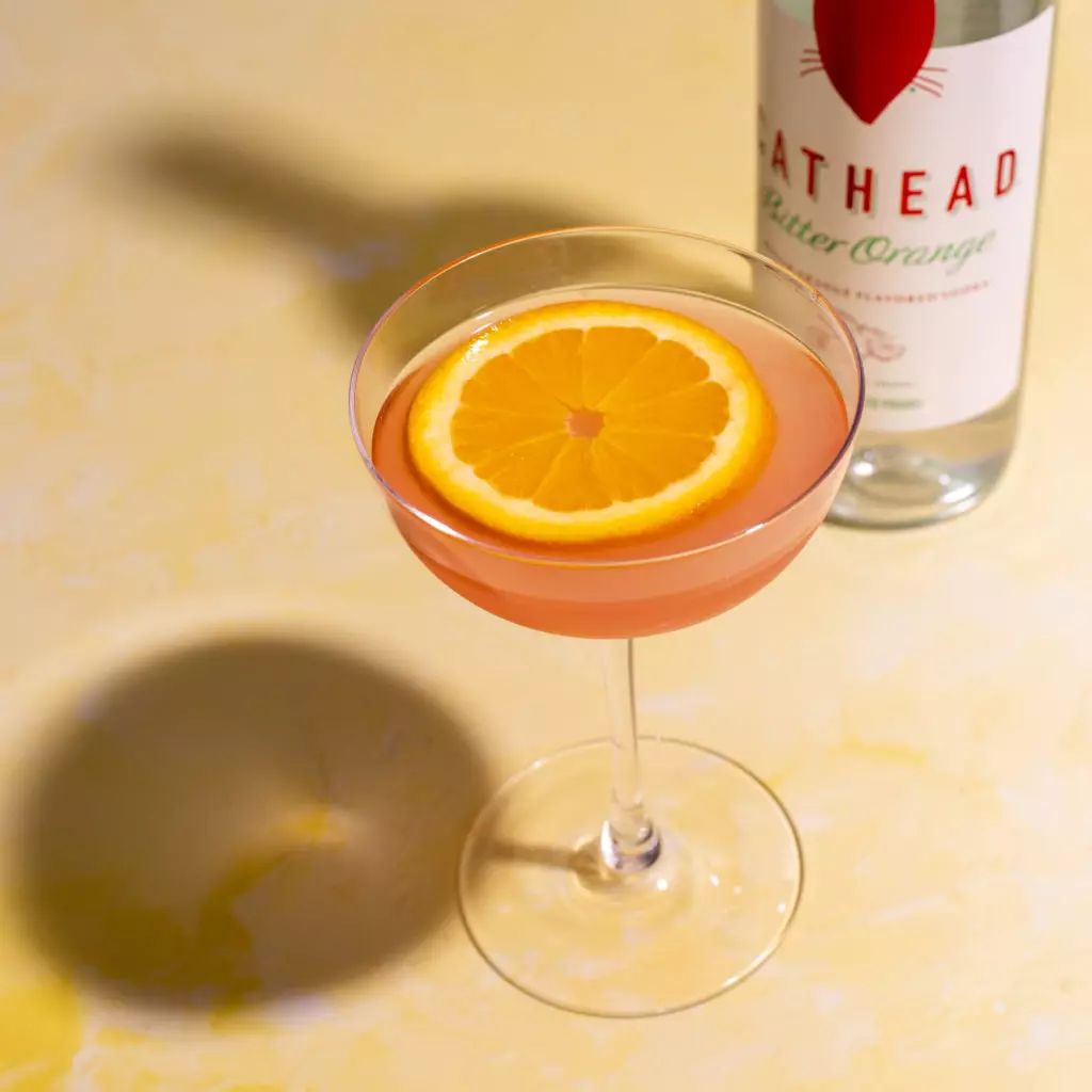 Cathead Satsuma Mandarin Cosmo - With vodka | Cathead Distillery