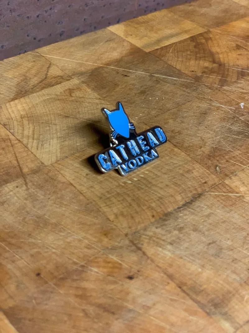 Cathead Vodka Lapel Pin - Cathead Distillery