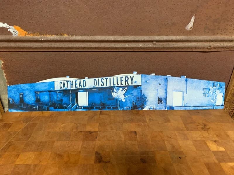 Distillery Metal Sign - Cathead Distillery